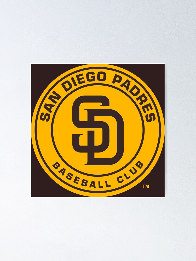"padres - logo" Poster for Sale by EphraiWis77 | Redbubble