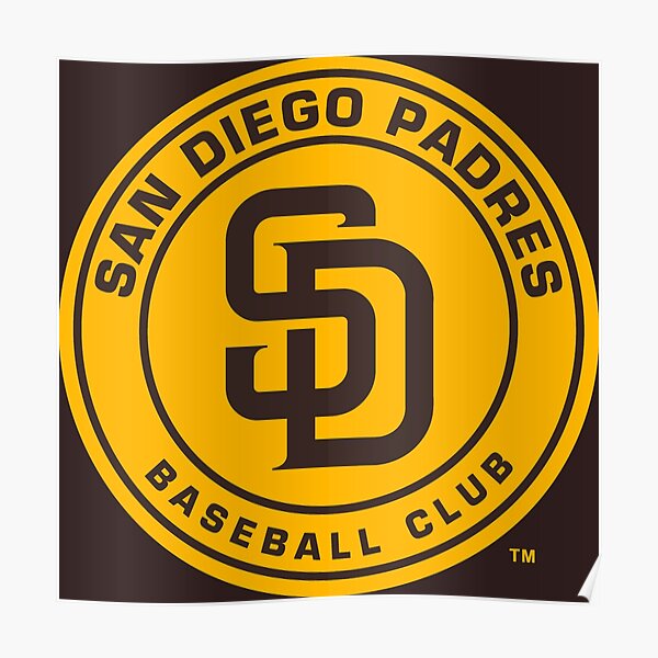 "padres - logo" Poster for Sale by EphraiWis77 | Redbubble