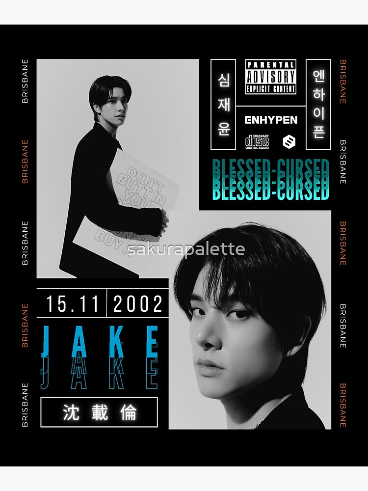 "ENHYPEN Jake Dimension: Answer " Poster for Sale by sakurapalette ...