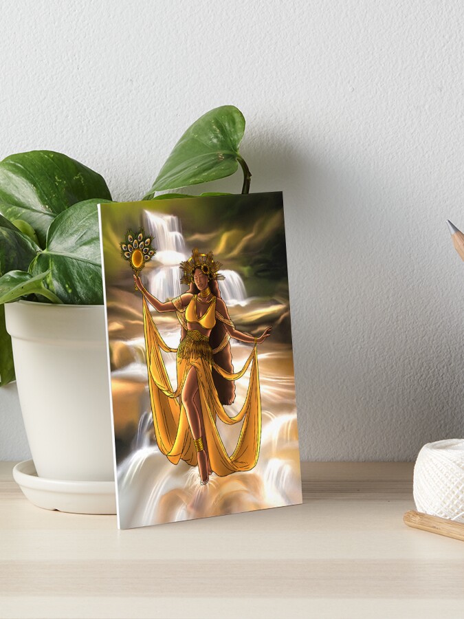 "Goddess Oshun" Art Board Print for Sale by sierratruong | Redbubble