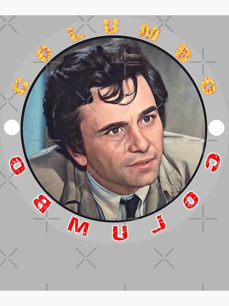 "Hidden Genius Killer Reveal Face Columbo Retro" Poster for Sale by ...