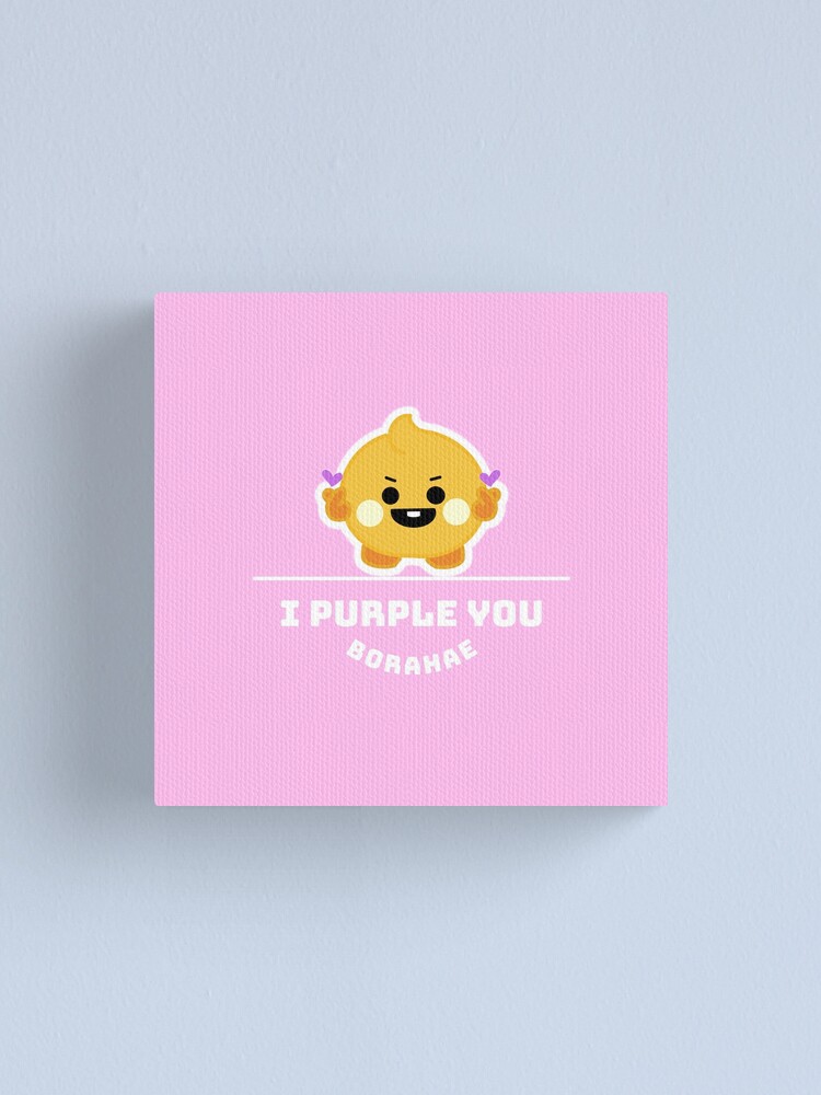 "BTS BT21 Characters Shooky Festa Family Portrait Borahae - I Purple ...