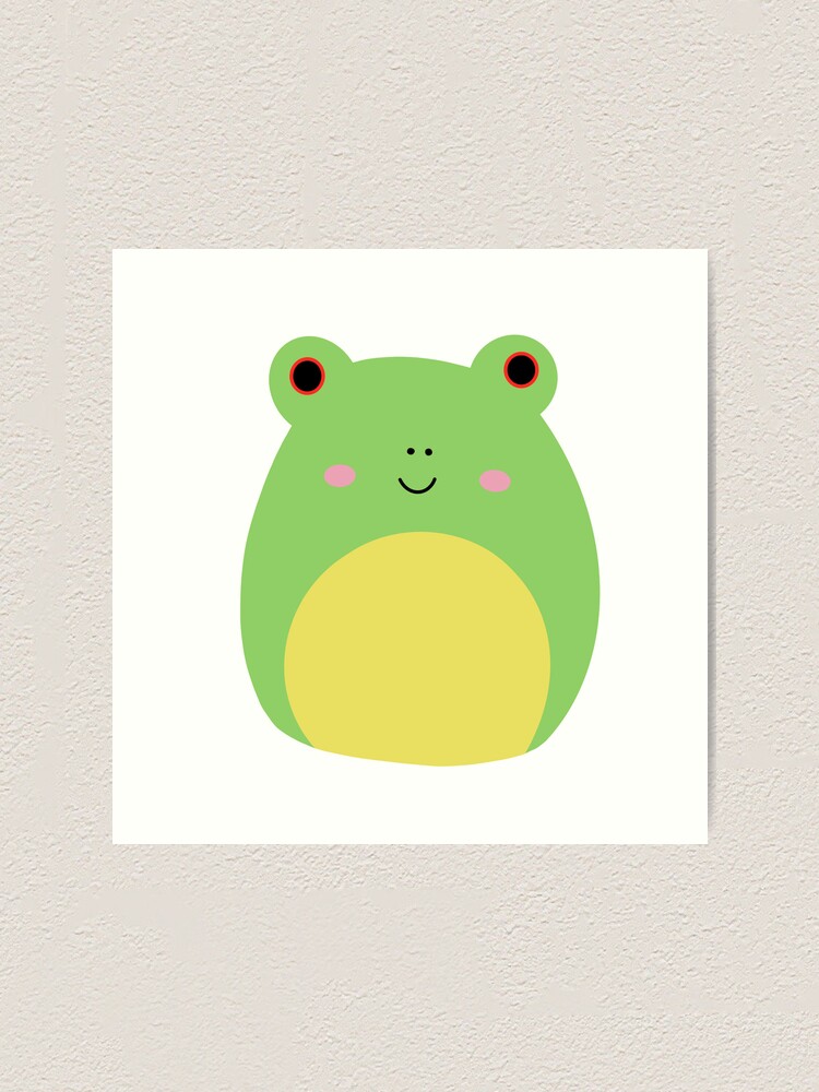 "Squishmallow Wendy the Frog" Art Print for Sale by squishteacher ...