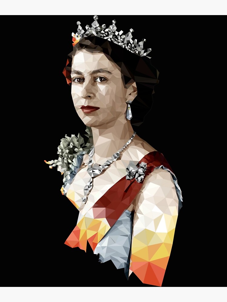 "The Queen " Poster for Sale by WonderPen | Redbubble