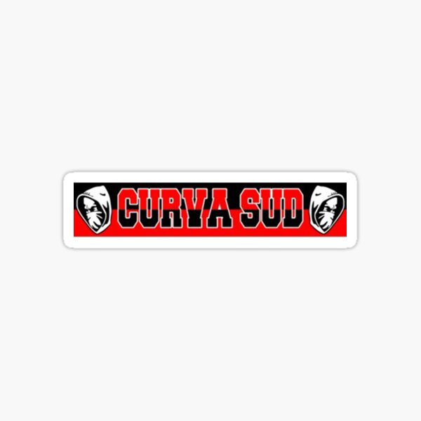 "Curva Sud Milano " Sticker for Sale by LydiaRobson | Redbubble