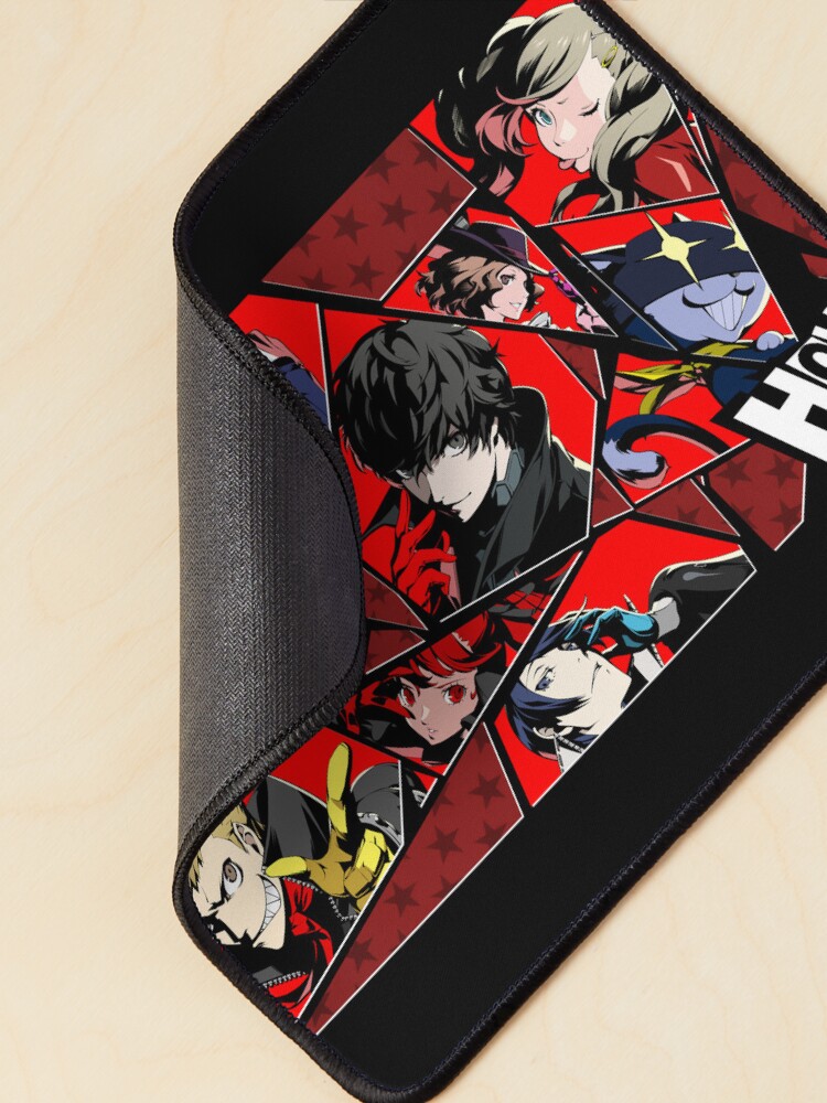 "Persona 5 Royal "Hold Up!" Shattered Glass Group Collage" Mouse Pad ...