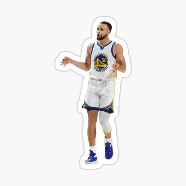 "Stephen Curry 30 Three Point" Sticker by MichaelBK11 | Redbubble