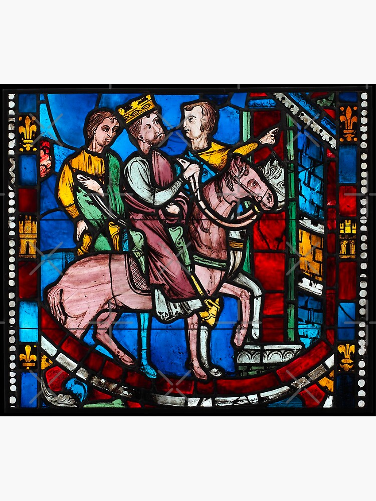 "medieval stained glass" Sticker for Sale by jellywellies | Redbubble