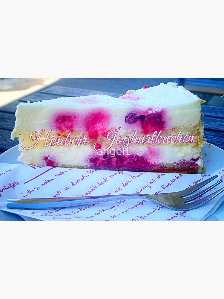 "Life is too short to skip cake..." Sticker by angel1 | Redbubble