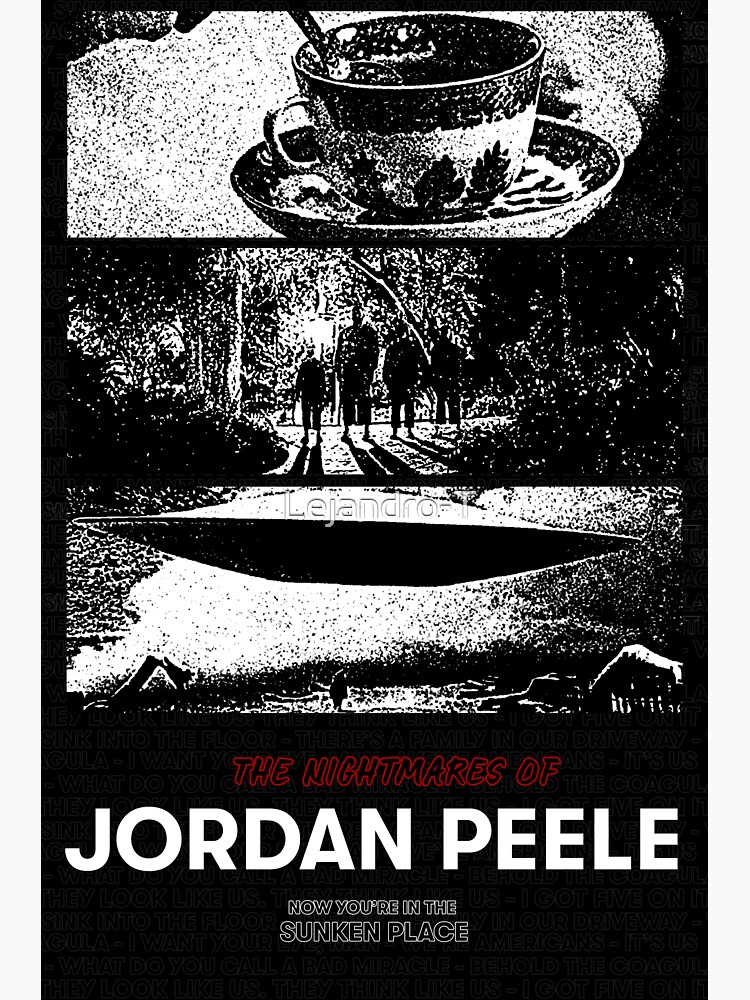 "Jordan Peele Poster " Sticker for Sale by Lejandro-T | Redbubble