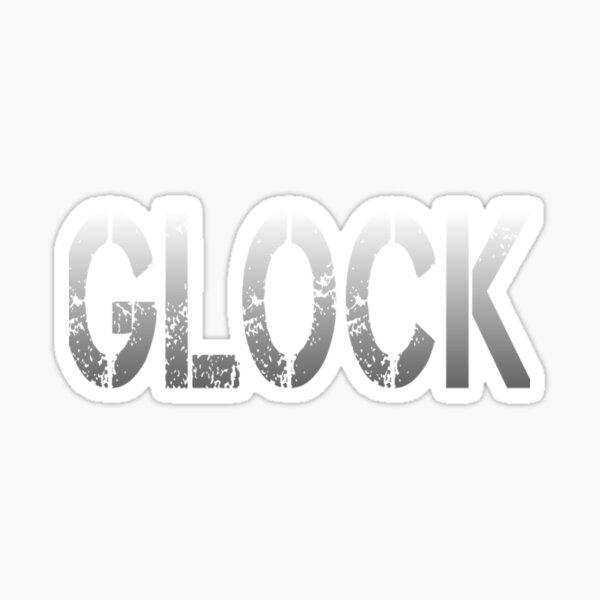 "glock " Sticker for Sale by DesingStoreV | Redbubble