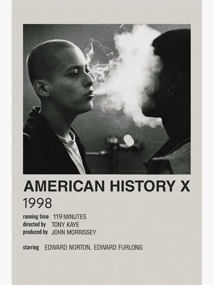 "American History X" Sticker for Sale by rolandrodrigue | Redbubble