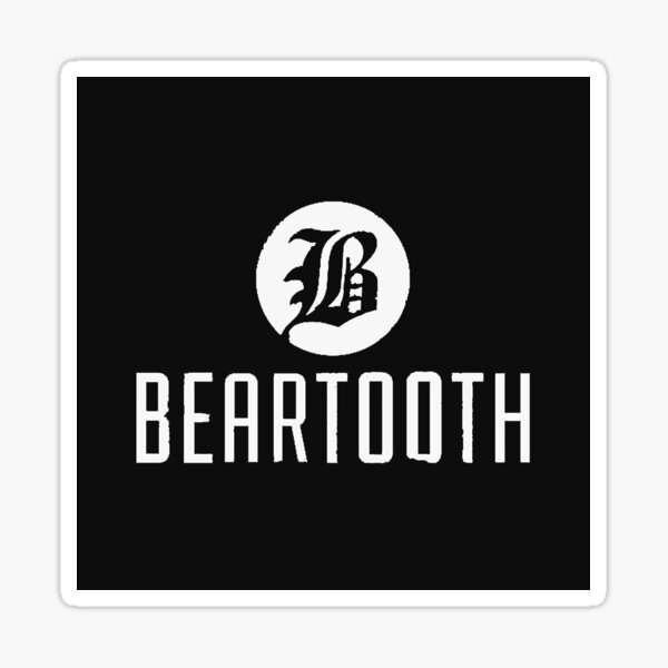 " beartooth" Sticker for Sale by Beravi93 | Redbubble