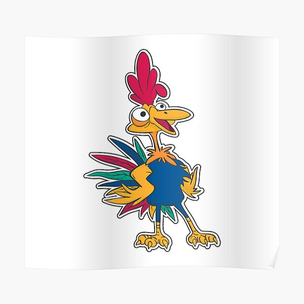 Chicken Art Poster For Sale By Starlashop Redbubble