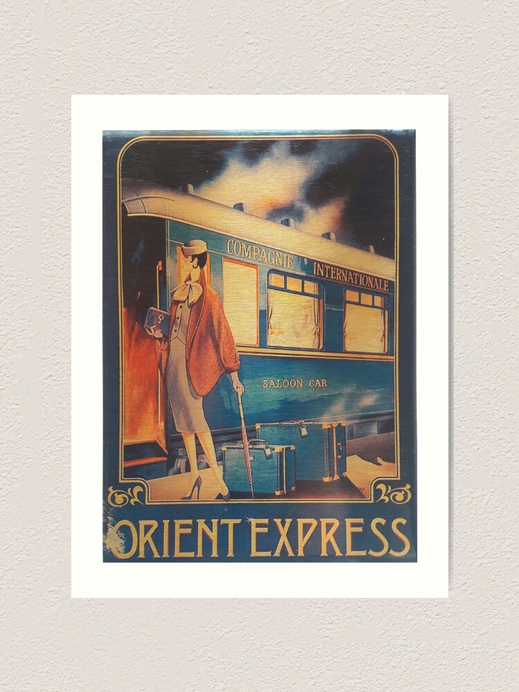 "The Orient Express Poster" Art Print for Sale by jamesnelss | Redbubble