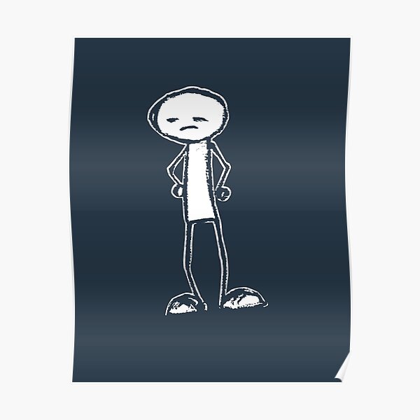 "Stick Figure" Poster by stonestreet | Redbubble