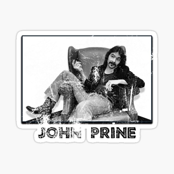 "John Prine " Sticker for Sale by HonnyLikema | Redbubble