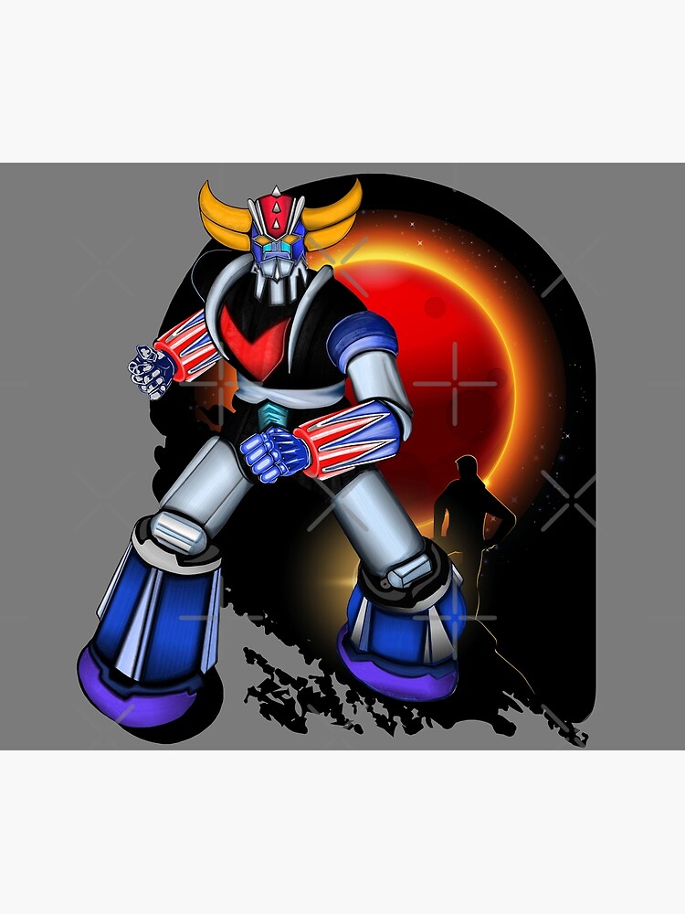 "GRENDIZER RED MOON" Poster for Sale by Lighvision | Redbubble