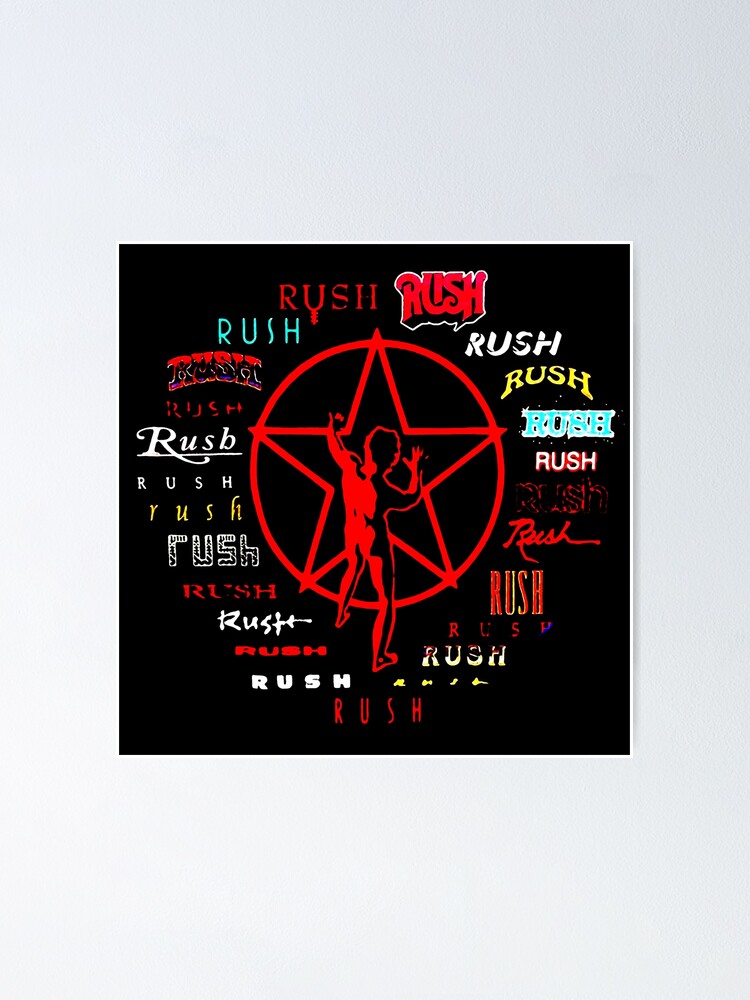 Póster «LAS MEJORES PORTADAS DE TENDENCIAS DE STARMAN LOGO RUSH» de ...