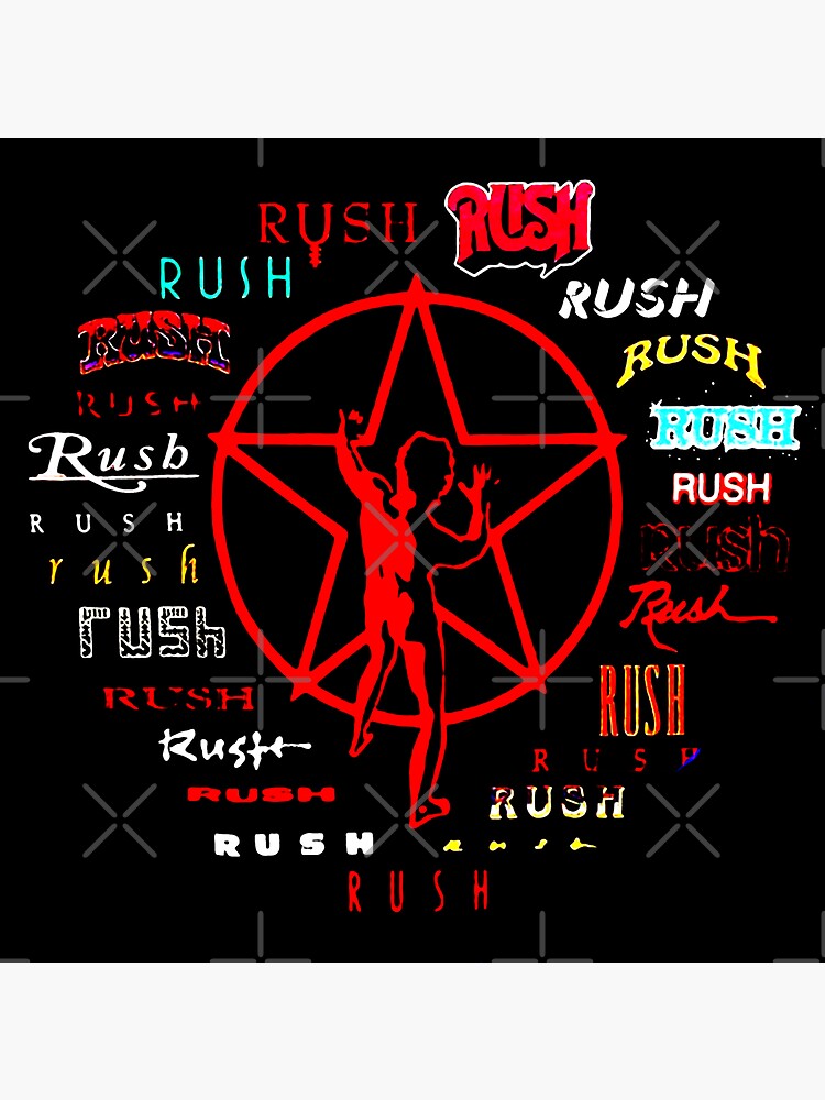 "BEST STARMAN LOGO RUSH TRENDING COVERS" Sticker for Sale by littelshop ...