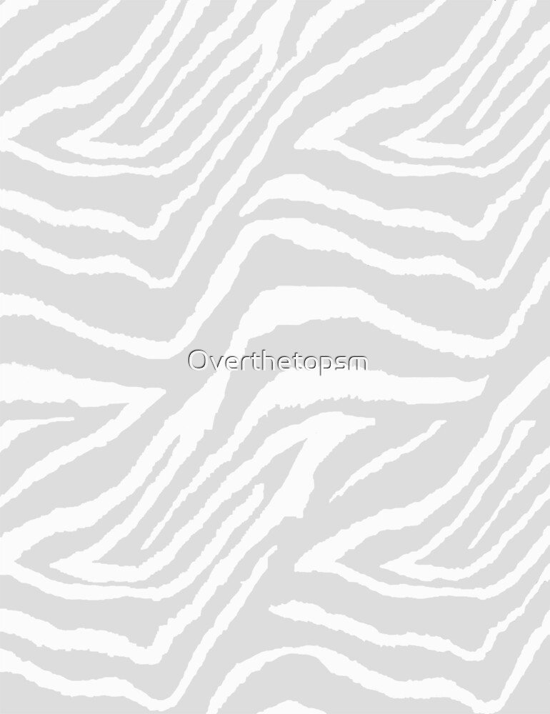 "ZEBRA GRAY AND WHITE ANIMAL PRINT" by Saundra Myles | Redbubble
