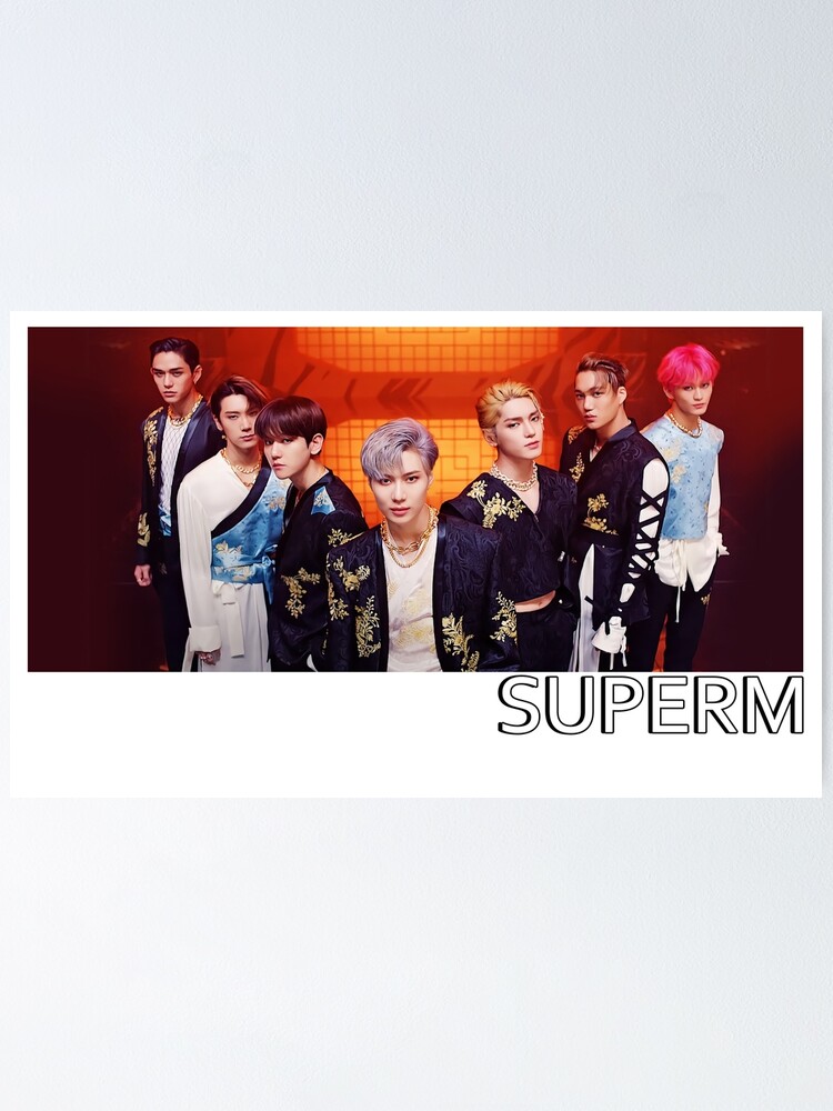 "SuperM (group) 3" Poster for Sale by dreadwollf | Redbubble