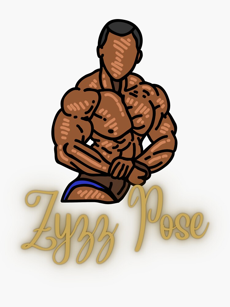 "Zyzz Pose" Sticker for Sale by RERM | Redbubble