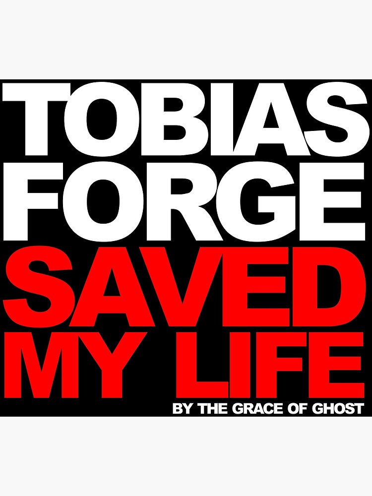 "TOBIAS FORGE GOSH" Poster for Sale by LukasUllrich | Redbubble