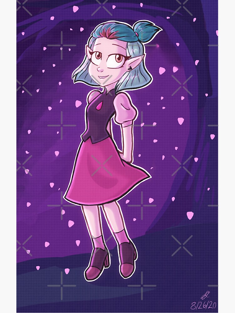 "Pretty Devil You Good Person Amity in her Grom Dress Classic Retro ...