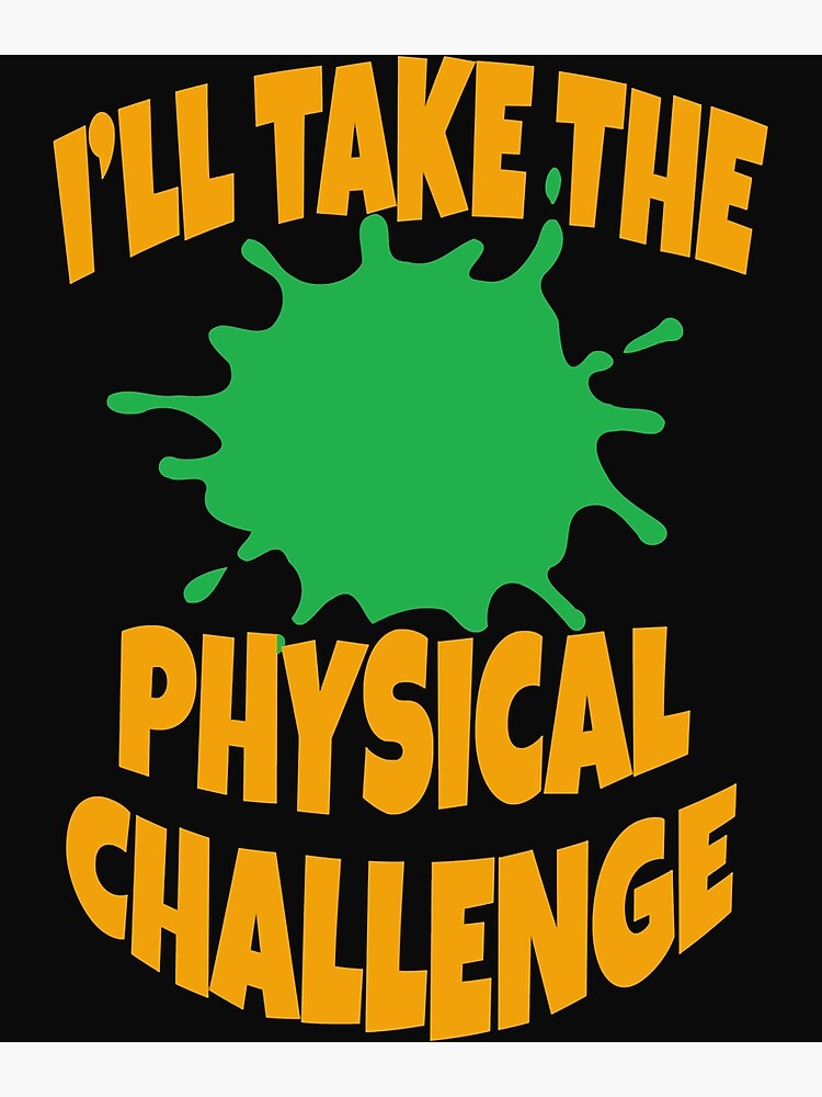 "Double Dare - Nickelodeon - ll Take The Physical Challenge" Poster for ...