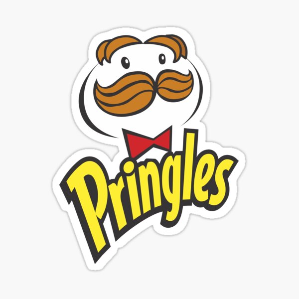 "best smile papa pringles" Sticker by spainbowie31 | Redbubble