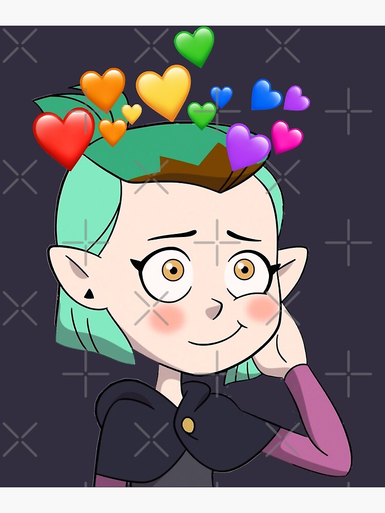 Póster «Amistad Magia Demoníaco Buena gente Amity Blight The Owl House ...