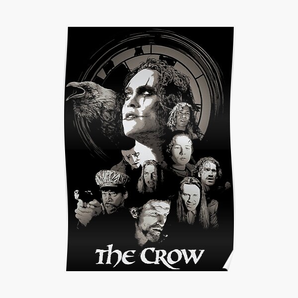"THE CROW top dollar shelly webster" Poster for Sale by Jennyfeard ...