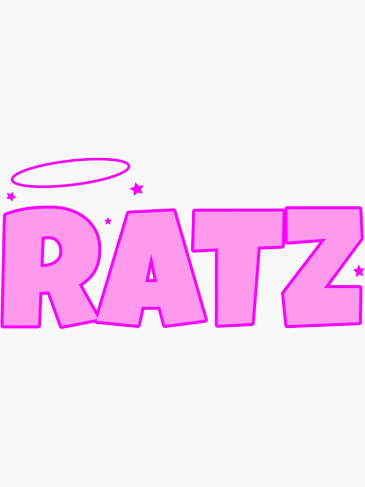 "RATZ " Sticker for Sale by DangerDay | Redbubble