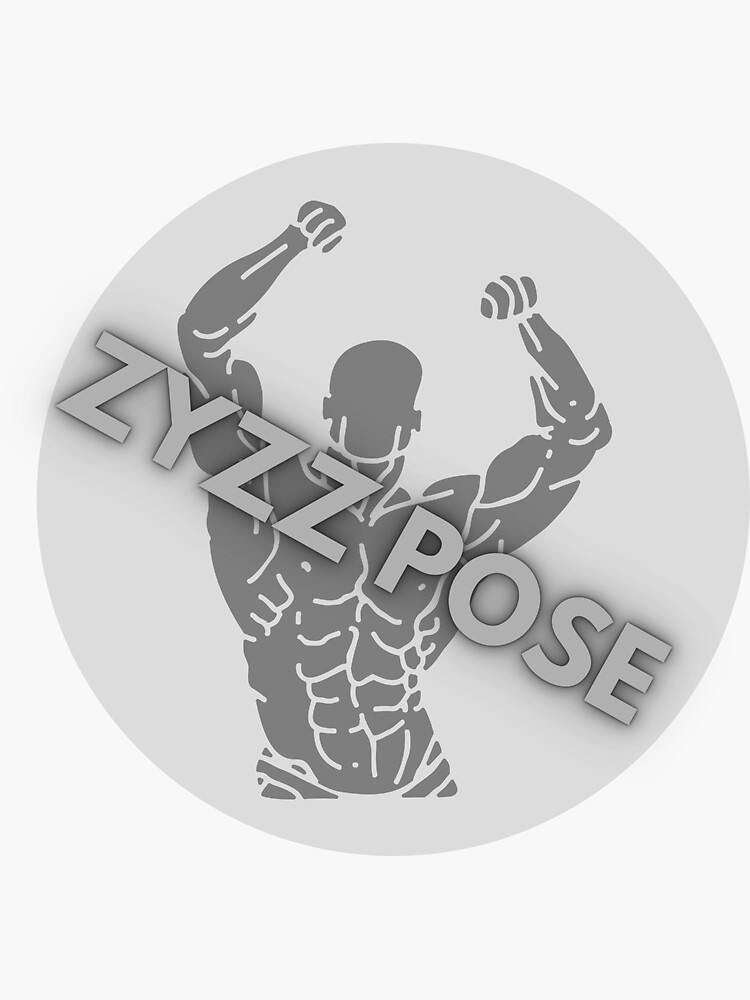 "zyzz pose" Sticker for Sale by RERM | Redbubble