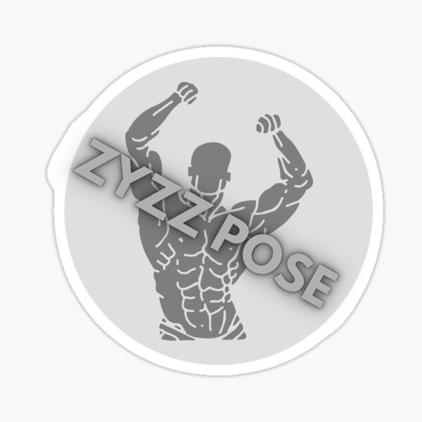 "zyzz pose" Sticker for Sale by RERM | Redbubble