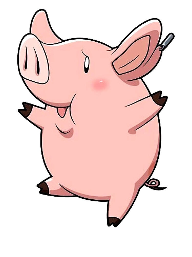 "Seven Deadly Sins pig" Poster for Sale by Jason4550 | Redbubble