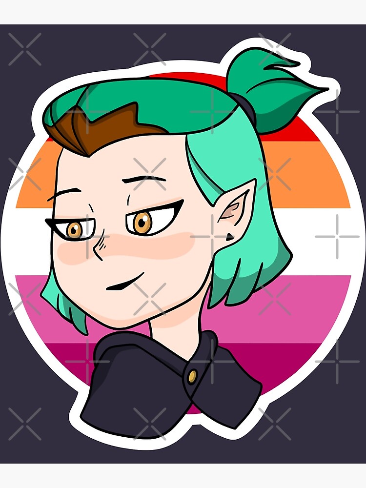 "Pretty Devil You Good Person Amity Blight Retro" Poster for Sale by ...