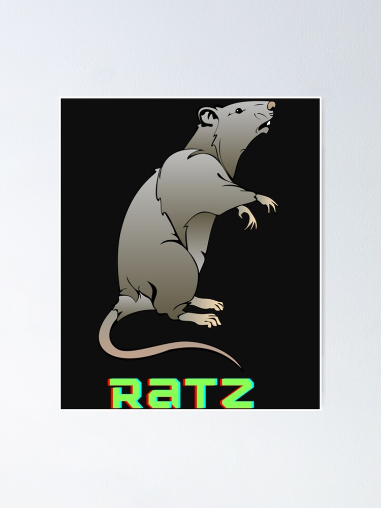"Ratz Ratz pink meme " Poster for Sale by DangerDay | Redbubble