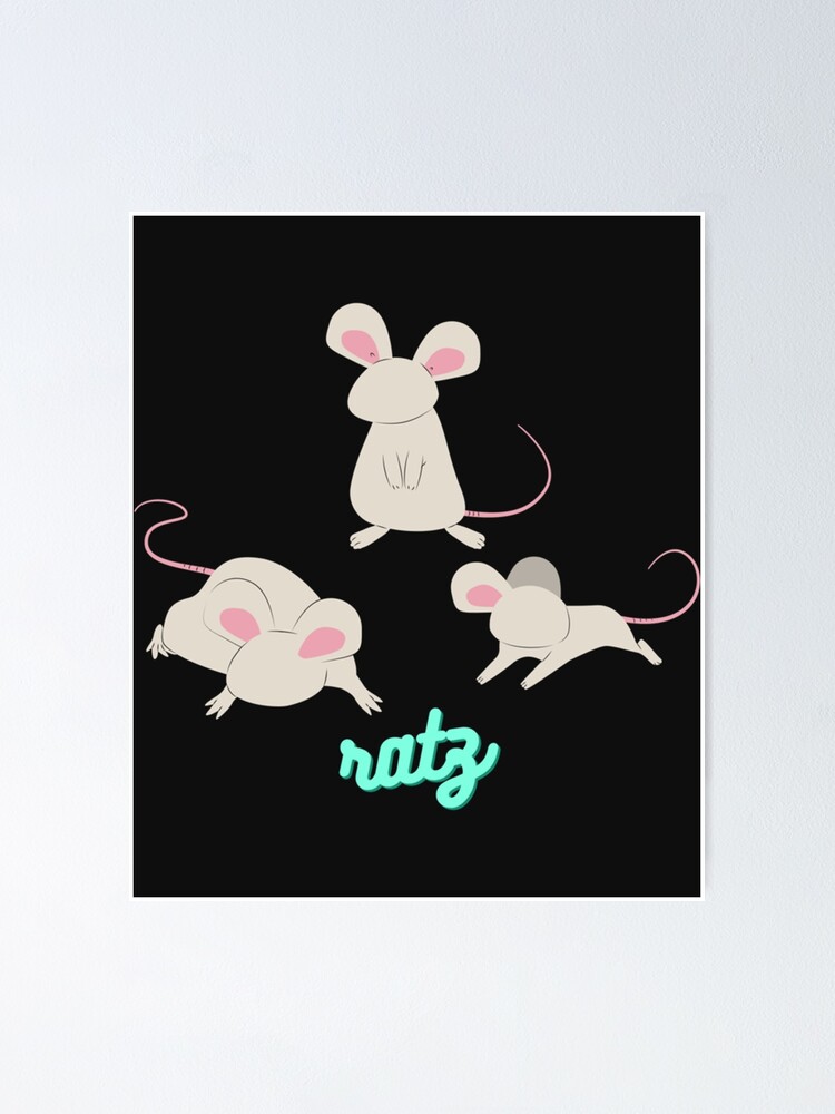 "Ratz Ratz pink meme " Poster for Sale by DangerDay | Redbubble