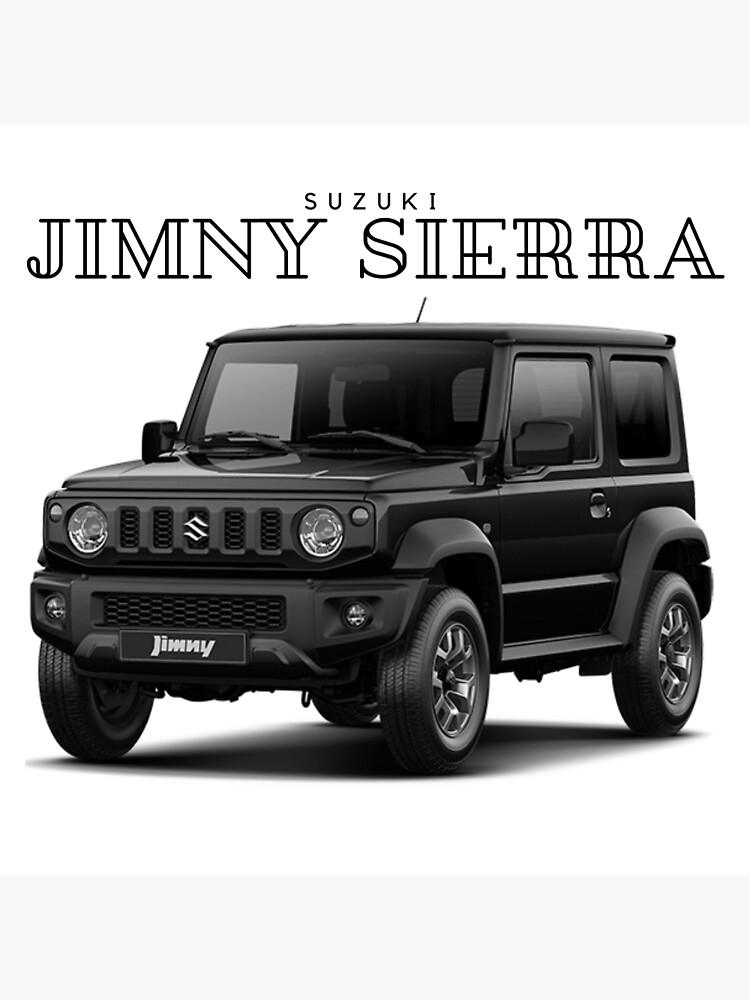 "Suzuki Jimny Sierra" Poster for Sale by Off-RoadCars | Redbubble