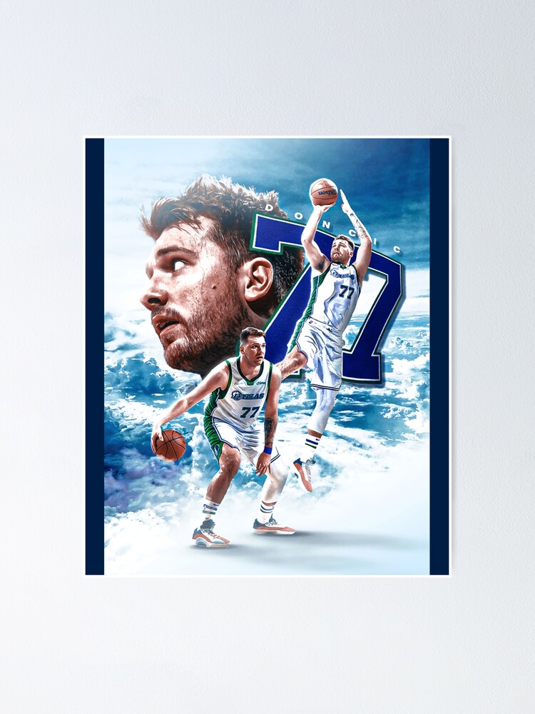 "Luka Magic 77 Basketball " Poster for Sale by VelkoHachi | Redbubble