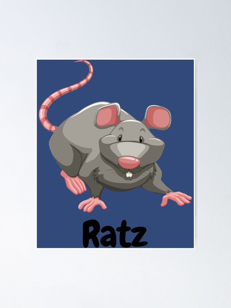 "Ratz Ratz pink meme " Poster for Sale by DangerDay | Redbubble