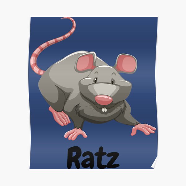 "Ratz Ratz pink meme " Poster for Sale by DangerDay | Redbubble