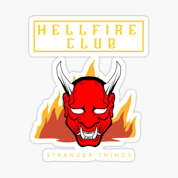 "Hellfire Club Stranger Things Classic " Sticker for Sale by ...