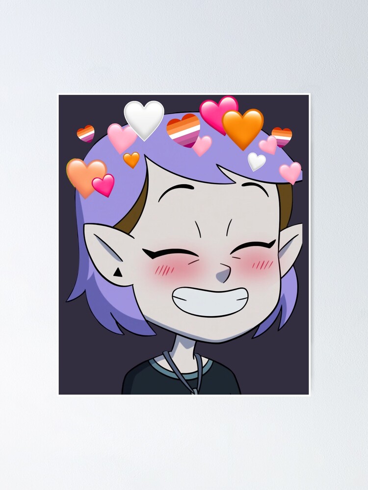 Póster «Pretty Devil You Good Person Happy Blushing Amity Blight With ...