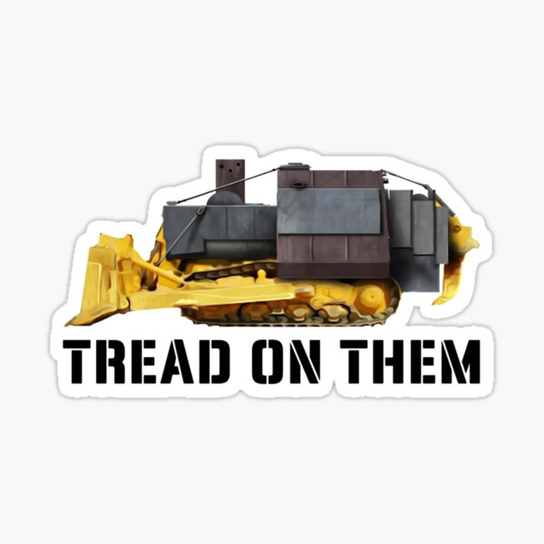 "Killdozer " Sticker for Sale by MikeMeederr | Redbubble