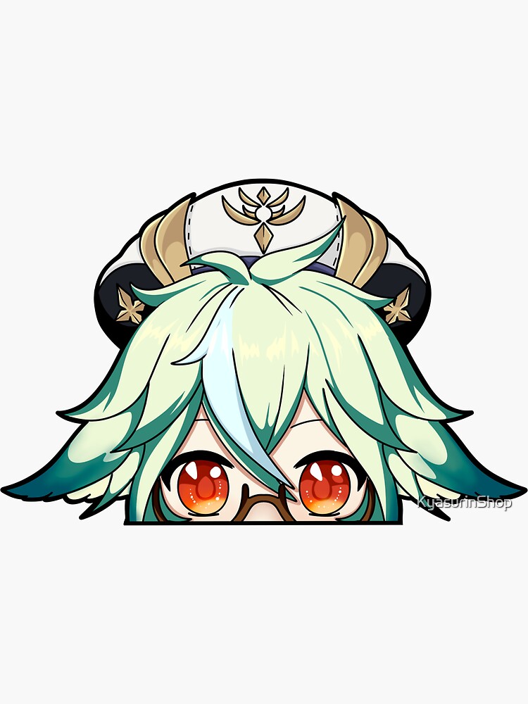 "Genshin Impact l Sucrose Peeker" Sticker by KyasurinShop | Redbubble