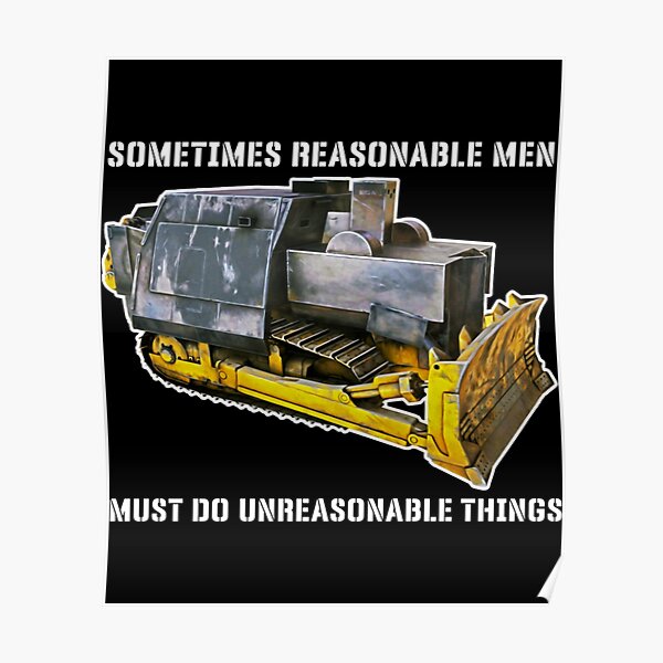 "Killdozer " Poster for Sale by MikeMeederr | Redbubble