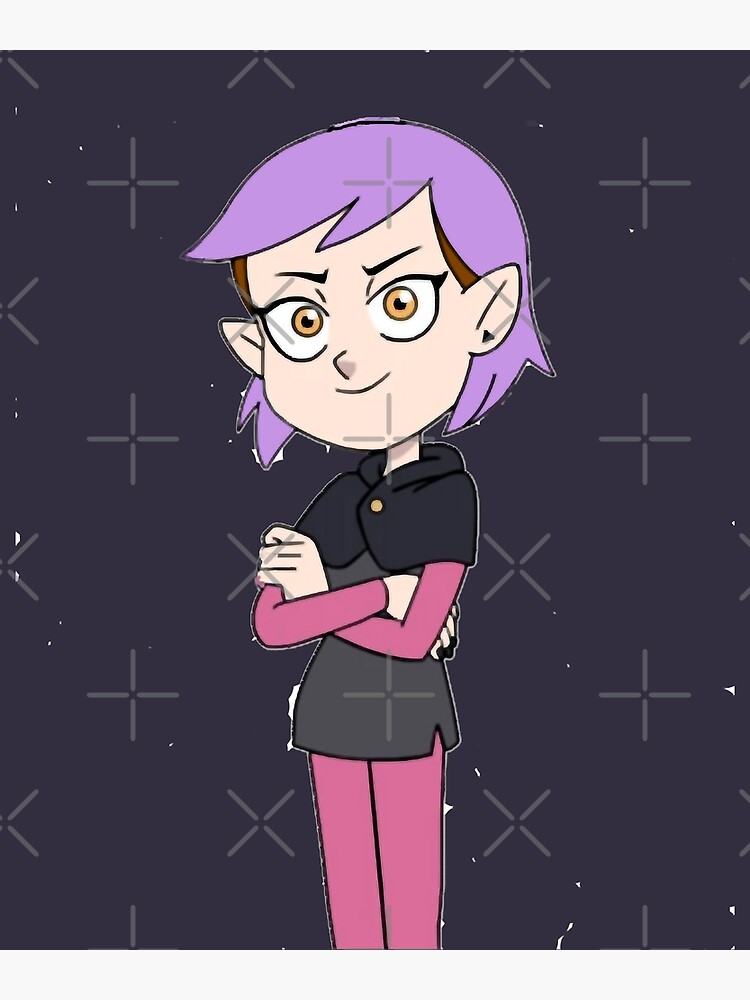 "Friendship Magic Demonic Good People Owl House Amity Blight Retro ...